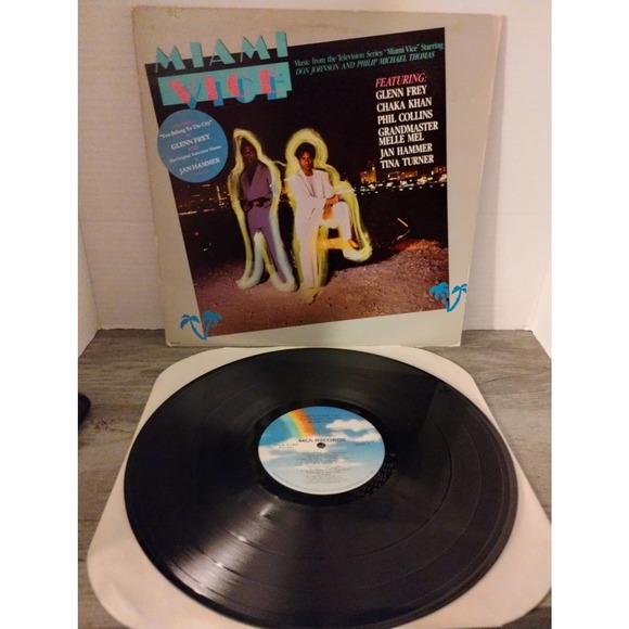 Mca Records | Media | Miami Vice Music From The Tv Series Vintage Vinyl ...